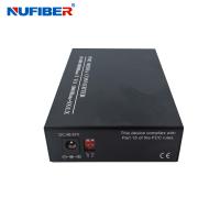 China Gigabit POE Media Converter 100/1000M SFP to 10/100/1000M RJ45 LFP FCL POE Media Converter for sale