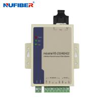 China CCTV RS485 / RS422 / RS232 Serial to Fiber Converter Converter MM 2km With ST Connector for sale