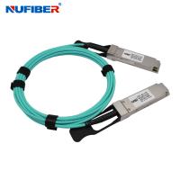 China Network 40G Compatible QSFP+ AOC Cable Active Optical Fiber Multimode for sale