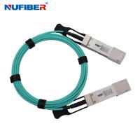 China Active Optical Fiber QSFP+ AOC Cable 40Gbps Transceiver Module 5M for sale