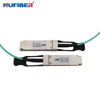 China Active Optical Fiber QSFP+ AOC Cable 40Gbps Transceiver Module 5M for sale
