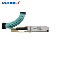 China Active Optical Cable QSFP28 To QSFP28 AOC Ethernet Cable 100G 26AWG for sale