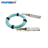 China Active Optical Cable QSFP28 To QSFP28 AOC Ethernet Cable 100G 26AWG for sale