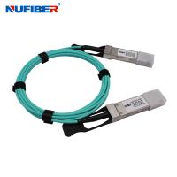 China 1 To 1 Module Connect 40Gb QSFP+ AOC Cable For Cisco Huawei H3C ZTE Mikrotik for sale