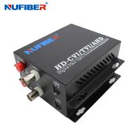 China 1CH Single Fiber SM 1080P Fiber Video Optic Converter 1310nm 1550nm FC 20km for sale