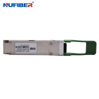 China 100G QSFP28 Transceiver singlemode 2km LC for cisco huawei aruba hp hot pluggable duplex LC connector 4 lanes design for sale