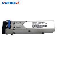 China CWDM 1.25G SFP Transceiver 160km 1470nm 1610nm Duplex Sfp Lc Module for sale