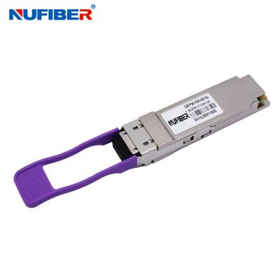China 100G QSFP28 Transceiver singlemode BIDI 10km LC for cisco huawei hp hot pluggable Simplex LC connector 1 lanes for sale