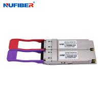 China 100G QSFP28 Transceiver singlemode BIDI 20km LC SFP Module for Cisco Huawei Juniper Hot Pluggable Data Center Simplex 1 lanes for sale