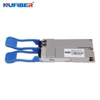 China QSFP28-100G-LR4 LC Optical Fiber QSFP28 Transceiver Module 10km 100G For Cisco for sale