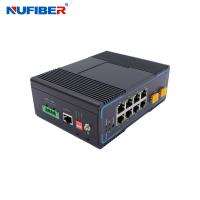 China Layer 2 8*10/100/1000M UTP+2*1000M SFP port DIN-Rail,RSTP, Ring Network Managed Industrial Switch for sale