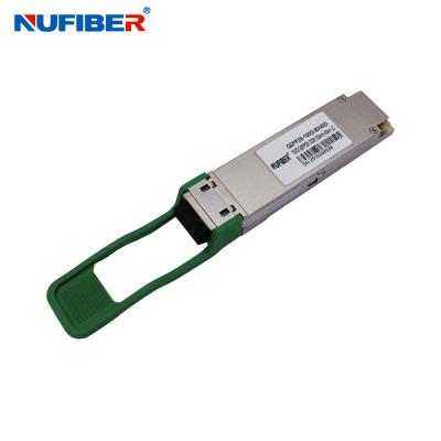 China 100G QSFP28 Transceiver singlemode BIDI 40km LC for cisco huawei hp hot pluggable Simplex LC connector 1 lanes for sale