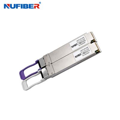 China 80KM BIDI 100G QSFP28 Transceiver singlemode LC for cisco huawei hp hot pluggable Simplex LC connector 1 lanes for sale