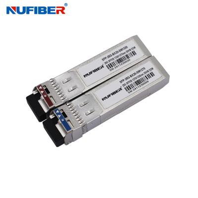 China OEM 25G SFP28 Module BIDI 20km 1270nm/1330nm LC DDM compatible with Cisco Switches for sale