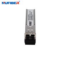 China 1.25G SFP Transceiver Module, 850nm 550M Dual Fiber Multimode, LC Duplex Hot Pluggable Optical Transceiver for Gigabit Ethernet for sale