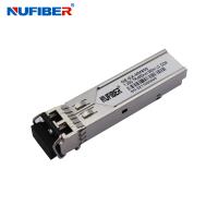 China 1.25G SFP Transceiver Module, 850nm 550M Dual Fiber Multimode, LC Duplex Hot Pluggable Optical Transceiver for Gigabit Ethernet for sale