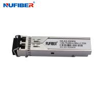 China 1.25G SFP Transceiver Module, 850nm 550M Dual Fiber Multimode, LC Duplex Hot Pluggable Optical Transceiver for Gigabit Ethernet for sale