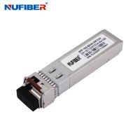 China 10GBASE-BX40 SFP+ Module 40km 1270/1330nm Simplex LC DDM/DOM Transceiver for sale