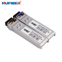 China 10GBASE-BX40 SFP+ Module 40km 1270/1330nm Simplex LC DDM/DOM Transceiver for sale