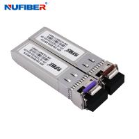 China 10GBASE-BX40 SFP+ Module 40km 1270/1330nm Simplex LC DDM/DOM Transceiver for sale