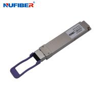 China 100G QSFP28 BIDI 80KM Single Mode Optical Transceiver Simplex LC Connector 1 Lane Hot Pluggable Fiber Optic Module Compatible Cisco Huawei for sale