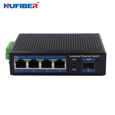 China 48V Gigabit PoE Fiber Media Converter 4 Port 10/100/1000M PoE Ethernet RJ45 to SFP Slot Fiber Optic Media Converter PoE Transceiver Support SFP Module for IP Camera CCTV Network Switch for sale