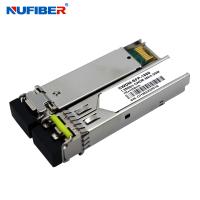 China 155Mb/S 120km CWDM SFP Transceivers Duplex LC 1270nm 1610nm SM DDM for sale