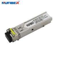 China LC DDM 1.25G SFP Transceiver 10km 1310nm 1550nm RoHS compliant Lead Free for sale