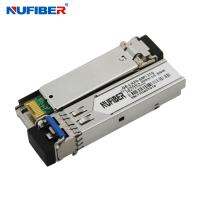China 1.25Gb/s SFP Transceiver single fiber singlemode 20km 1310nm/1550nm SC DDM for monitoring interface compliant with SFF-8472 for sale