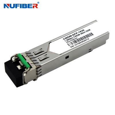 China SFP-CWDM-GE20-1270 1.25G SFP Transceiver Compatible with Cisco Duplex LC 1270nm 1610nm SM DDM for Fiber Channel 1x SM-LC-L FC-PI for sale