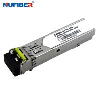 China 1.25Gb/s 40km CWDM SFP Transceiver Duplex LC 1270nm-1610nm SM DDM for sale