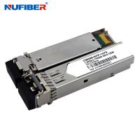 China 80km 1.25G CWDM SFP Module Transceiver 1270nm-1610nm Duplex LC SM for sale