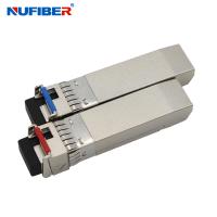 China SM Bidi LC 10ge SFP+ Transceiver Module 20km No Reference Clock Required for sale