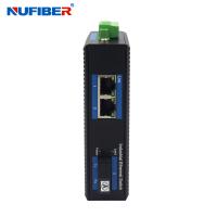 China Industrial Ethernet Switch 2 Port 10/100/1000M Ethernet ports and 1 port 1000Mbps SC Fiber for sale
