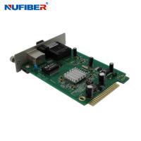China 10 100 1000Mbps Fiber Media Converter Multimode TX to FX with LED Indicators for sale