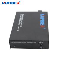 China 1000M 2-port Rj45+1 fiber Bidi FC 1310nm/1550nm Gigabit fiber ethernet switch converter for sale