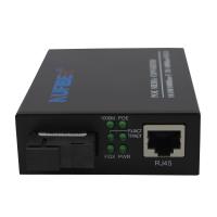 China FCC Approved POE Powered Switch Single Mode Fiber Media Converter for sale