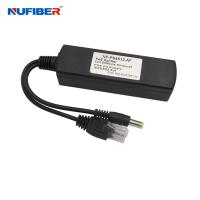 China 10 100M POE Power Over Ethernet Splitter DC48V To 12V For CCTV IP Devices for sale