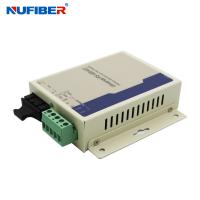 China MM 1310nm Duplex Rs485 To Optical Converter , Optical Fiber Modem for sale