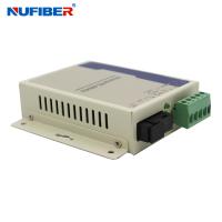 China Bidi RS485 RS485422 Serial To Fiber Converter 1310nm Working Wavelength for sale