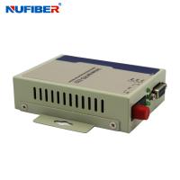 China Nufiber Rs232 To Optical Converter , Serial To Fiber Media Converter for sale