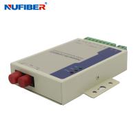 China RS485 RS422 RS232 Serial To Fiber Optic Converter MM Duplex 2km GM168MM-F2 for sale