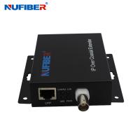 China 1BNC 1 RJ45 Ip Extender Over Coax 84M Bandwidth For Elevator for sale