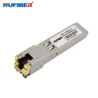 China 10 100 1000Base-T RJ45 Copper 100M DDM Ethernet SFP Module for sale