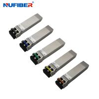 China 10km 10gbe Sfp+ Transceiver Module Single Mode Duplex LC Connector for sale