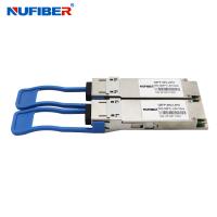 China QSFP-40G-LR4 LC Fiber Optic Transceiver 1310nm 10KM for sale