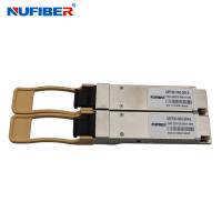 China 100G QSFP28 SR4 100M MPO 850nm Fiber Optical Transceiver for sale