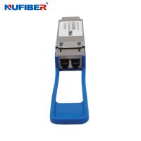 China QSFP-40G-LX4 QSFP 40G Duplex LC 1310nm support both of 2KM on SMF and 150m on OM3 MMF cable for sale
