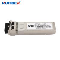 China 25G SFP+ Duplex LC 1310nm 10KM DFB Optical Module Transceiver for sale