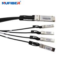 China Cisco Huawei Compatible Passive Direct Attach Twinax Copper Cable 30AWG for sale